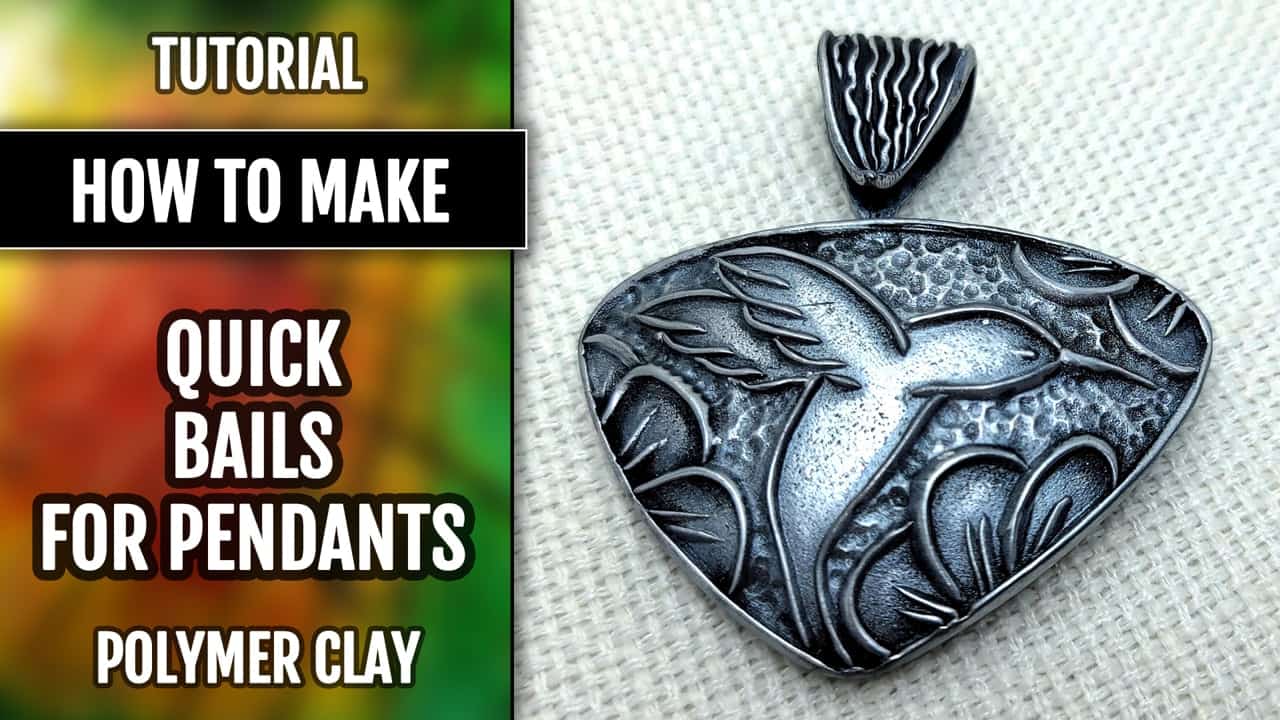 How to make quick bails for pendants - SweetyBijou